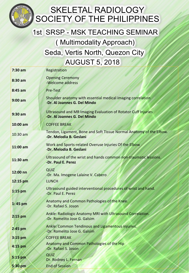 1st SRSP Teaching Seminar – SRSP